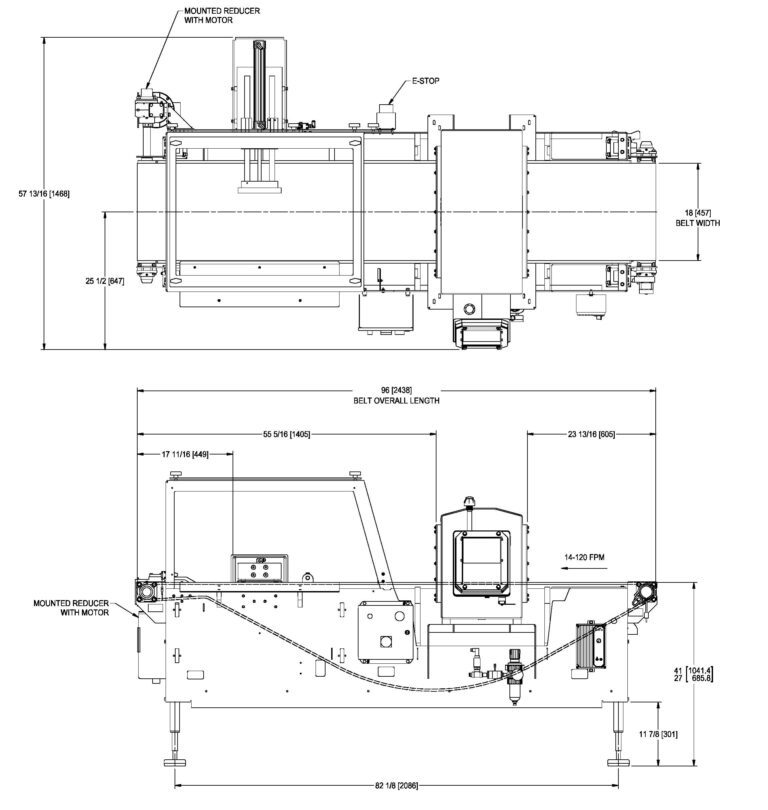 Eriez® Xtreme Conveyor Metal Detector | Inpak Systems, Inc.