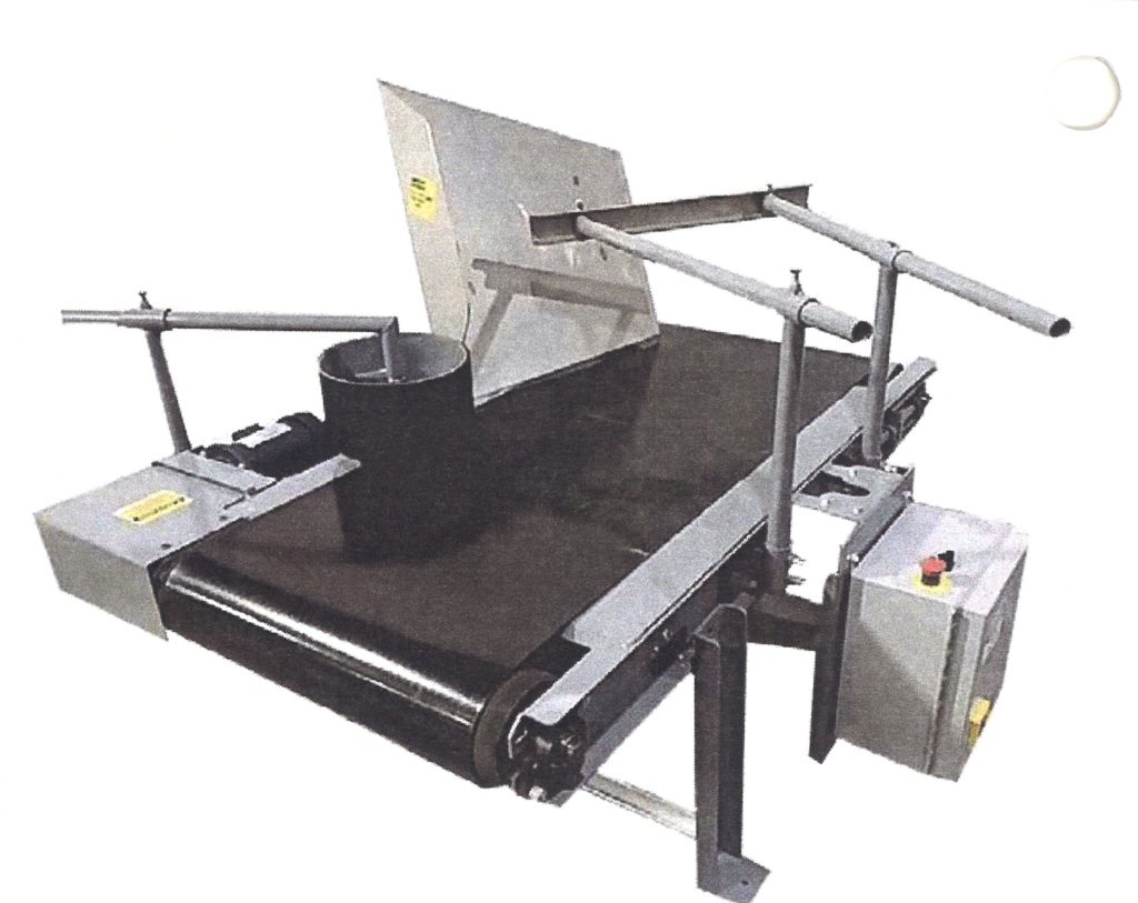 JEM KD5 Bag Knockdown/Turning Conveyor | Inpak Systems, Inc.