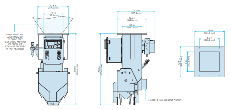 Focus on Filling -> Taylor TE100 Gross Weigh Open Mouth Bagger | Inpak ...