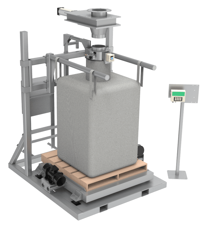 Choice Bagging Equipment Model 5100 Bulk Bag Filler | Inpak Systems, Inc.